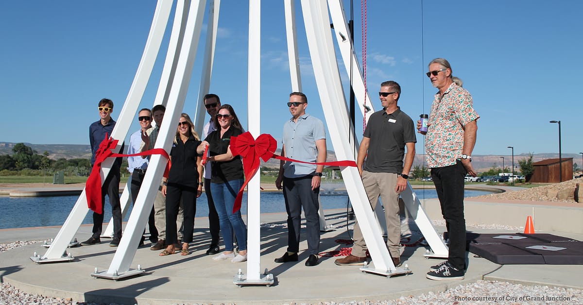 New Zipline Opens in Grand Junction—Celebrating the Riverfront's ...