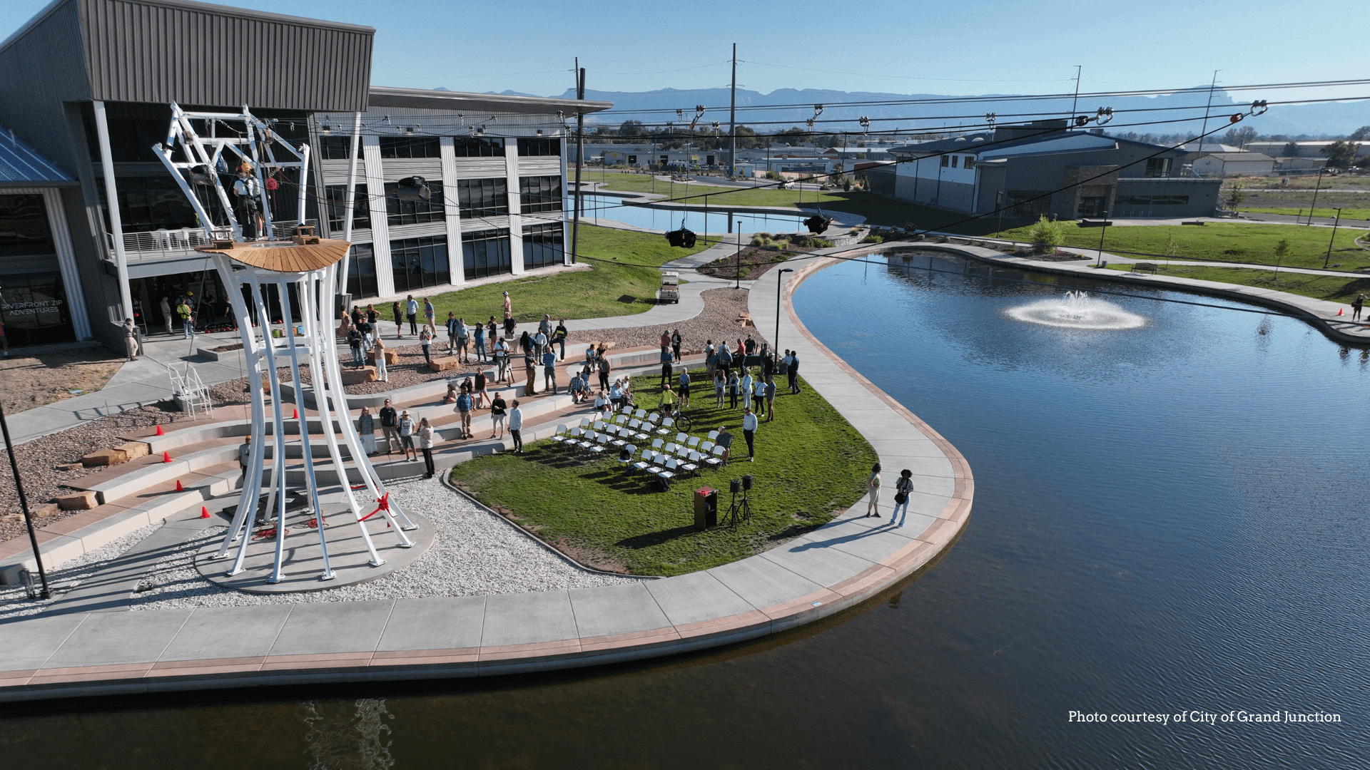 New Zipline Opens in Grand Junction—Celebrating the Riverfront's ...